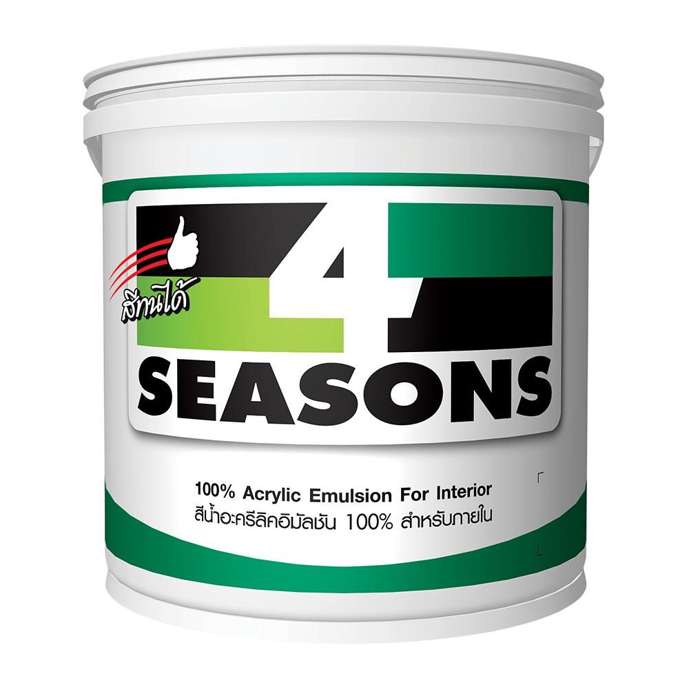 สีน้ำทาภายใน TOA 4 SEASONS Advance #A1000&ด้าน 5 แกลลอน