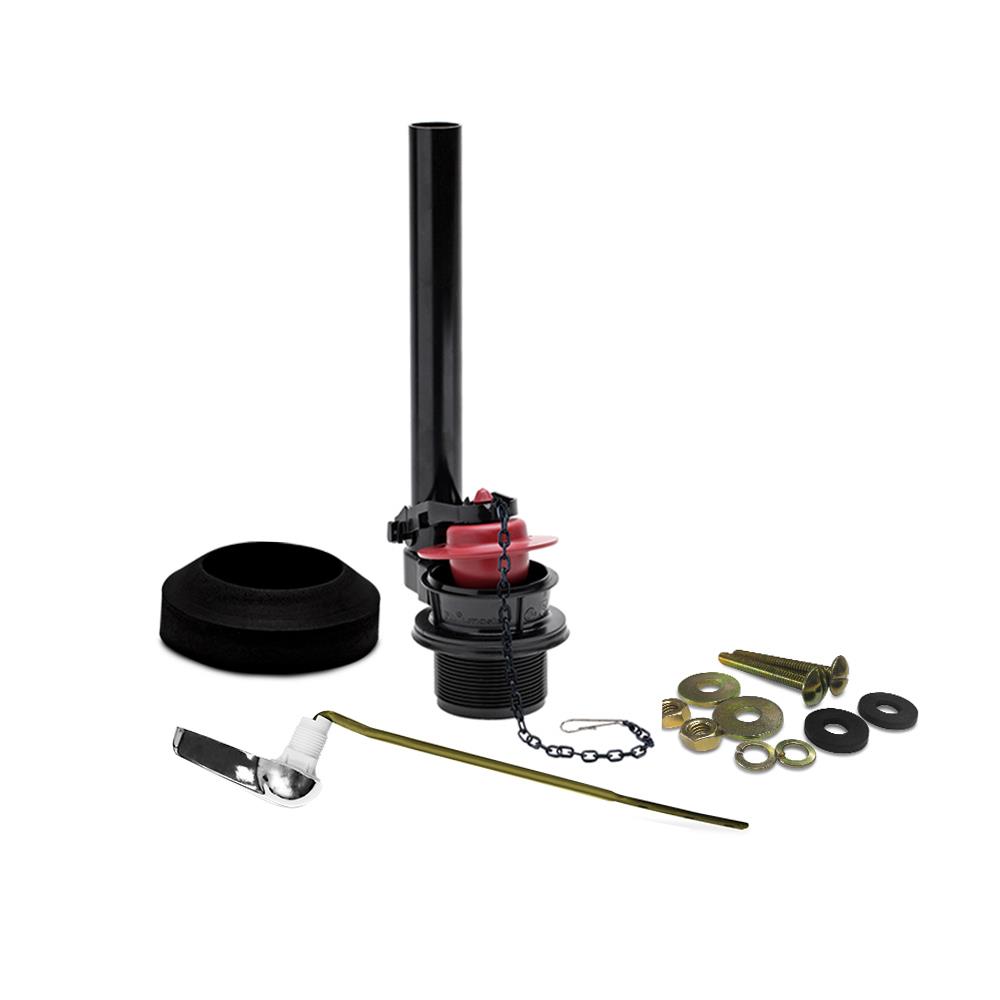 ALL-IN-ONE TOILET FLUSH VALVE KIT WITH RED FLAPPER FLUIDMASTER FL-507AS