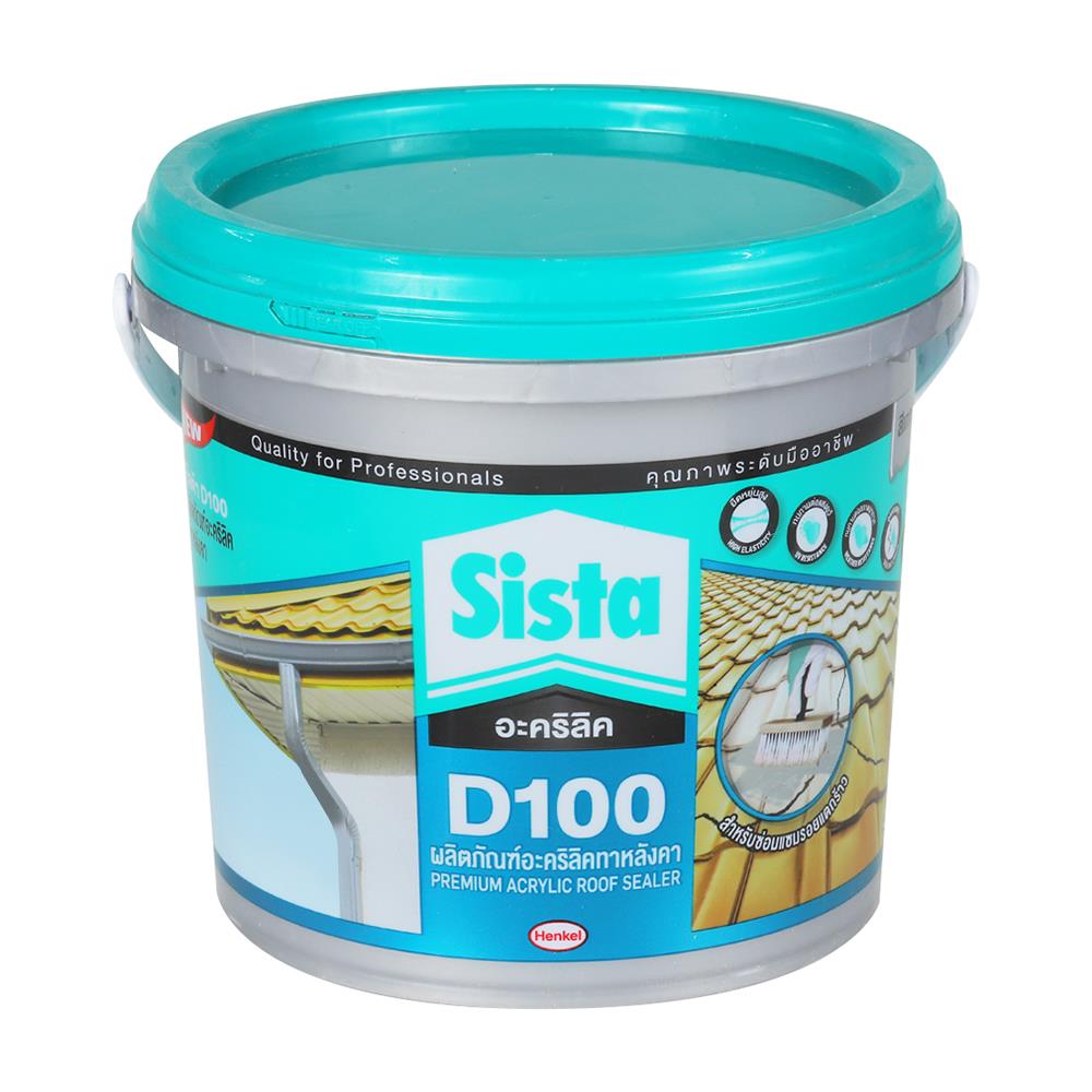 ACRYLIC WATERPROOF SEALER SISTA D100 2KG GRAY