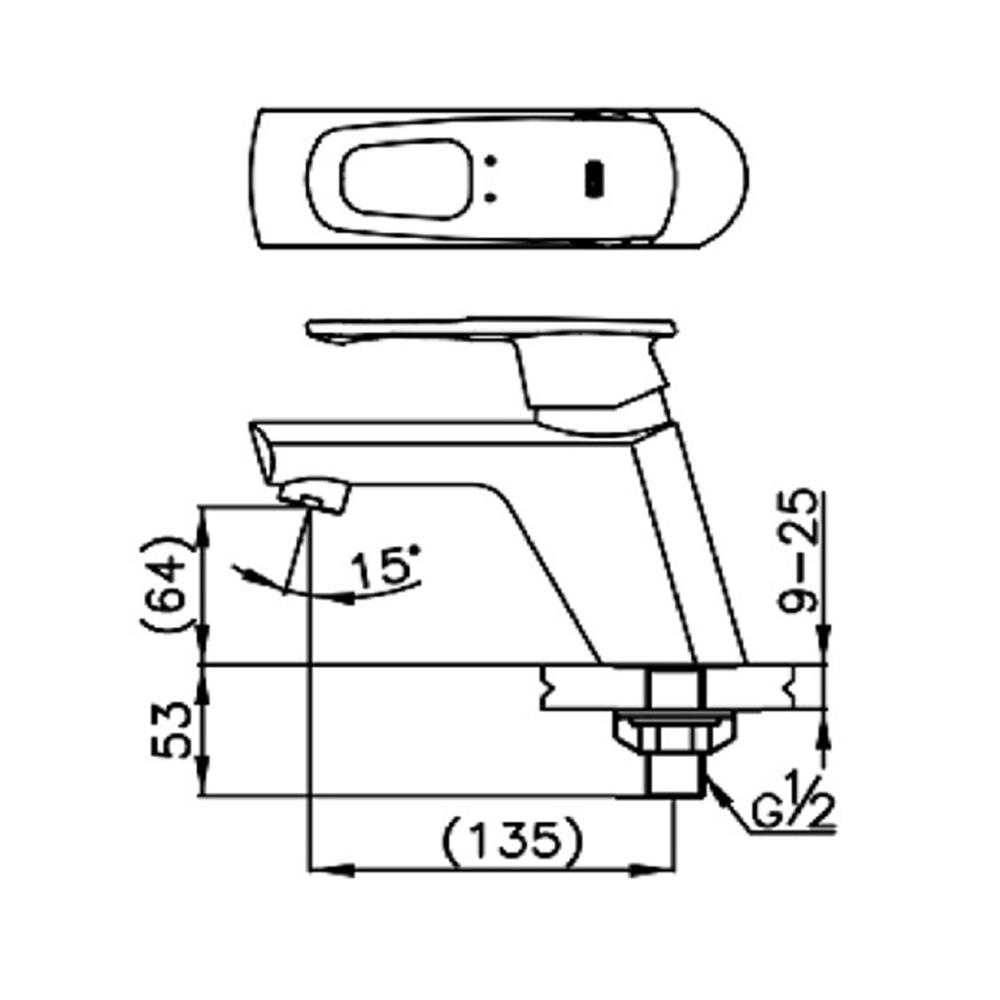 BASIN FAUCET COTTO CT147A