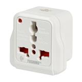 ปลั๊กแปลง 2 ขาแบน TOSHINO DD-P2S ขาว