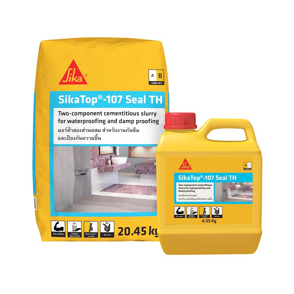 WATERPROOF CEMENT SIKA SIKATOP-107 SEAL TH (A+B) 25KG