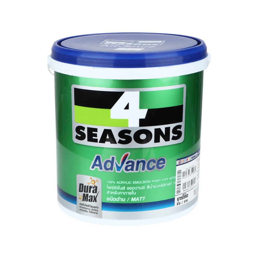 WATER-BASED INTERIOR PAINT TOA 4 SEASONS ADVANCE BASE C MATT 1GAL
