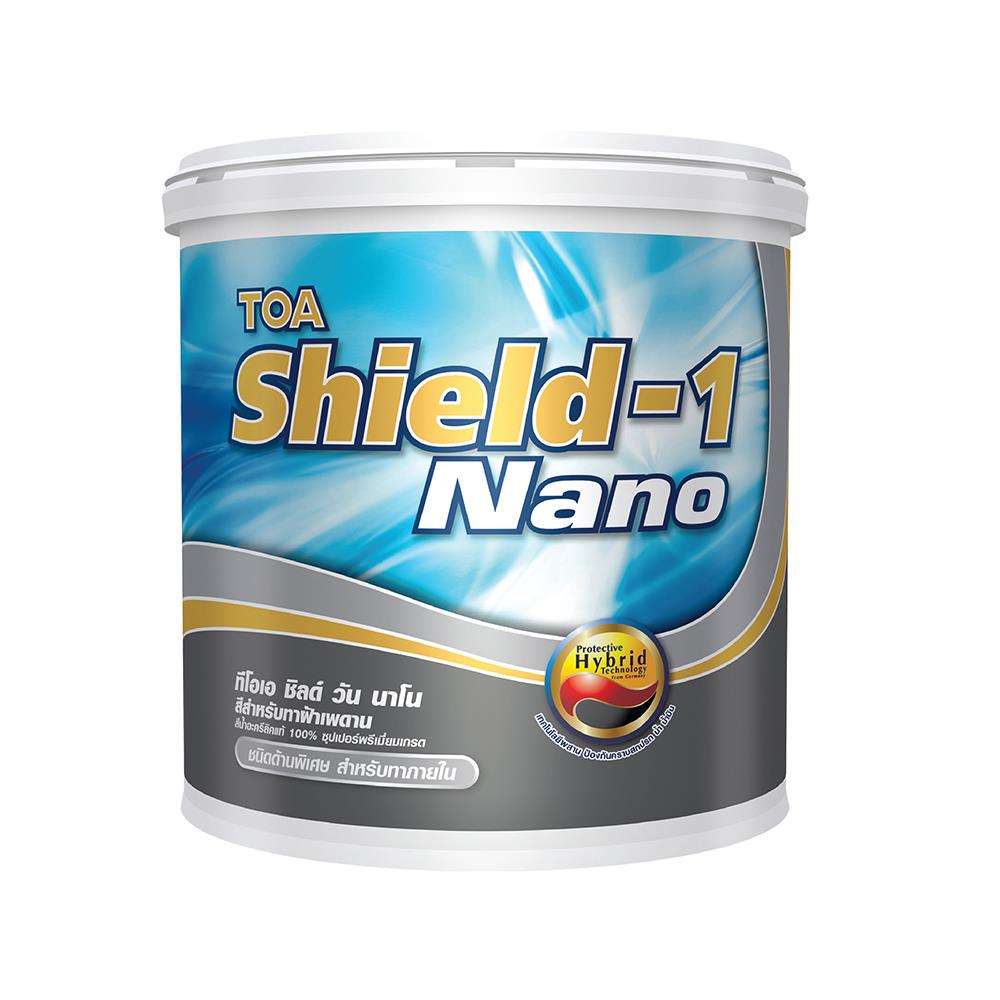 CEILING PAINT TOA SHIELD-1 NANO WHITE #E777 SEMI-GLOSS 5GAL