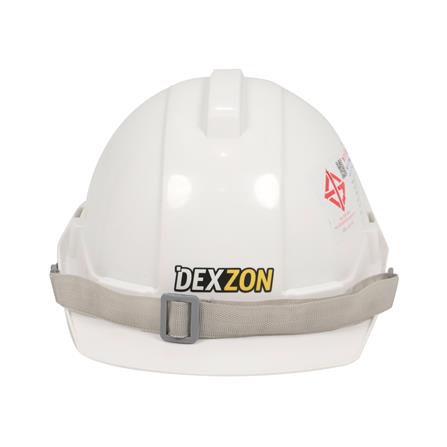 หมวกนิรภัย HDPE มาตรฐานมอก. DEXZON สีขาว