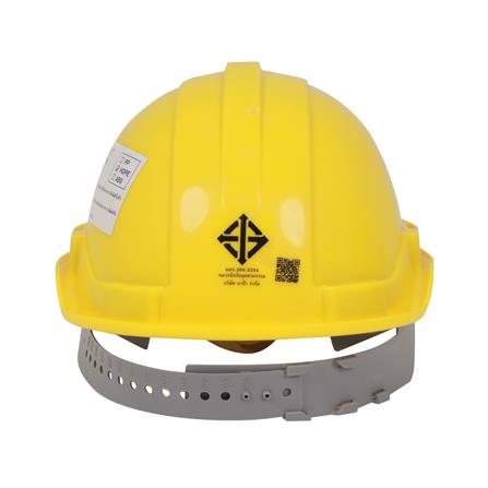 HDPE SAFETY HELMET WITH TIS CERTIFICATION DEXZON YELLOW