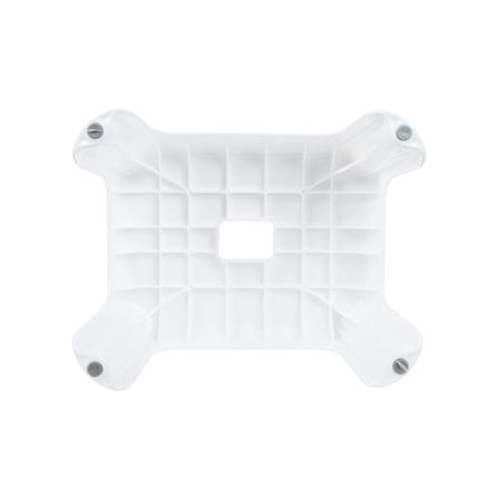 RECTANGULAR STEP STOOL PLIM 19X30.5X24.5CM WHITE