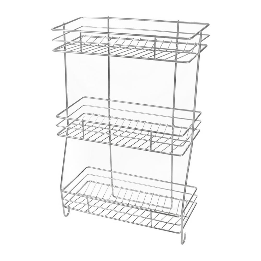 KITCHEN RACK KECH LEAF 3-TIER STAINLESS STEEL 304
