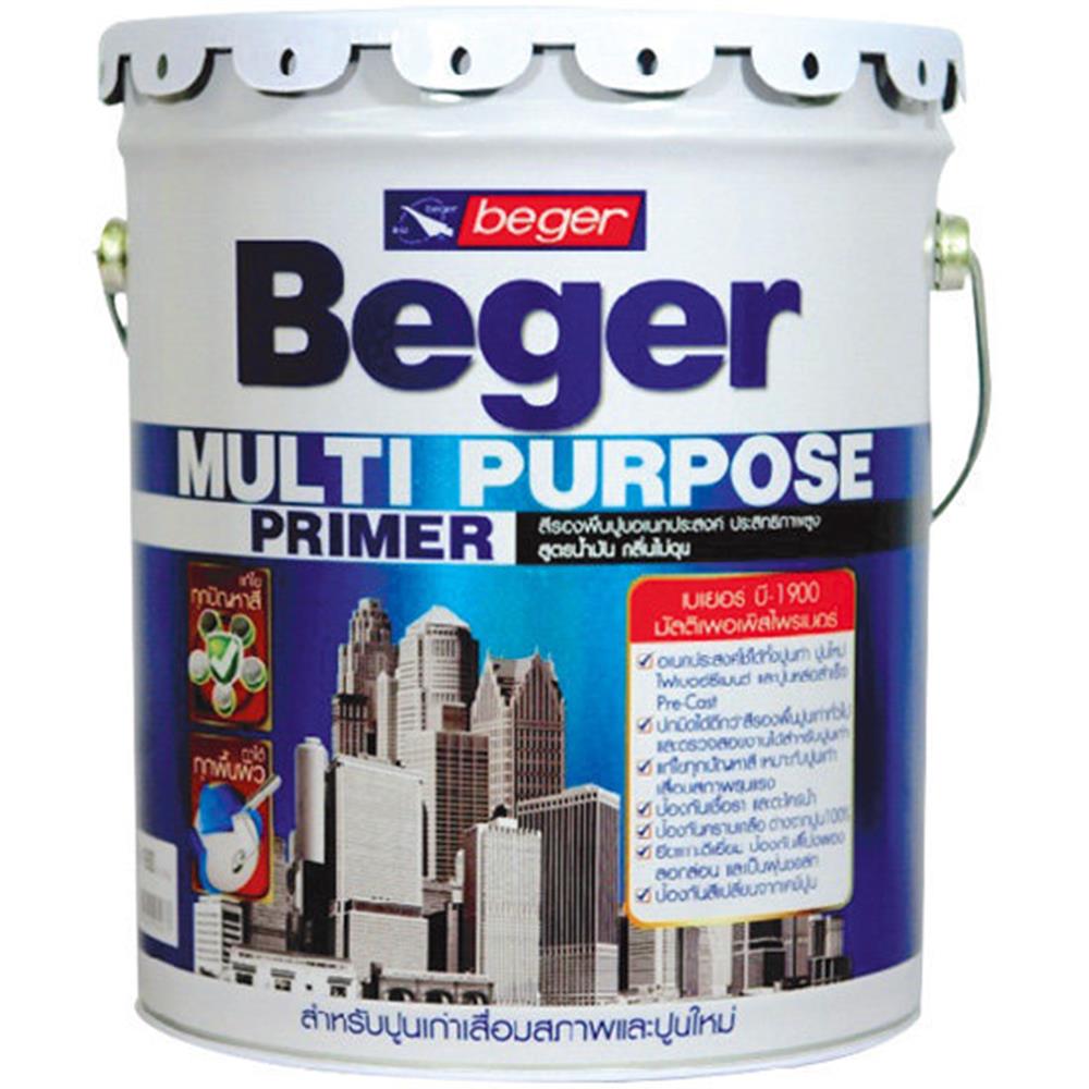 สีรองพื้นปูนเก่า BEGER MULTI PURPOSE PRIMER B1900 5 แกลลอน