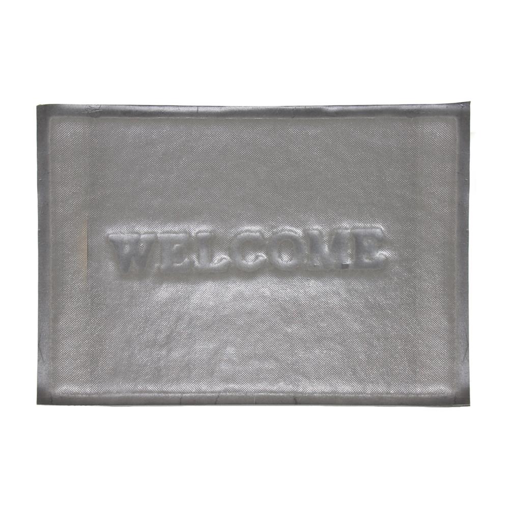 DUST CONTROL MAT HOME LIVING STYLE WELCOME 50X70CM GREY