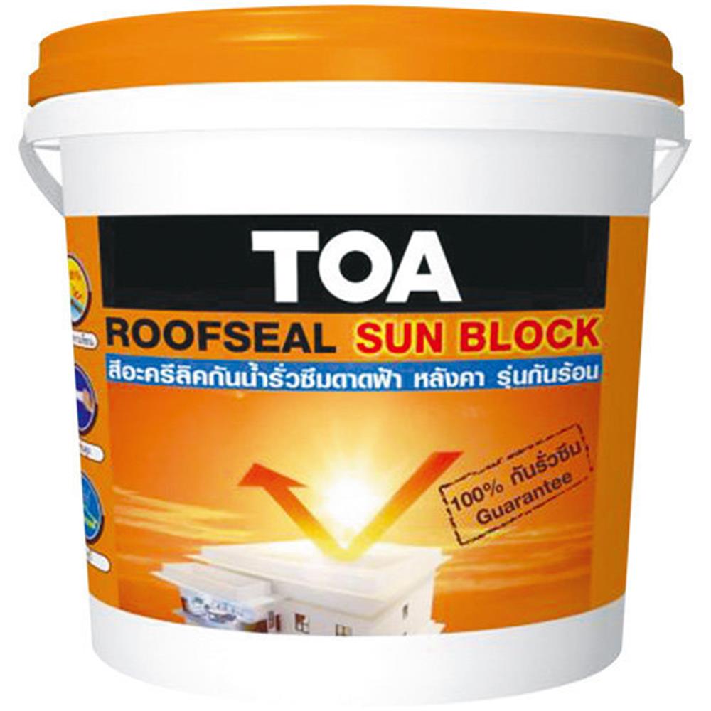 WATERPROOF ACRYLIC SEALANT TOA SUNBLOCK 4KG WHITE