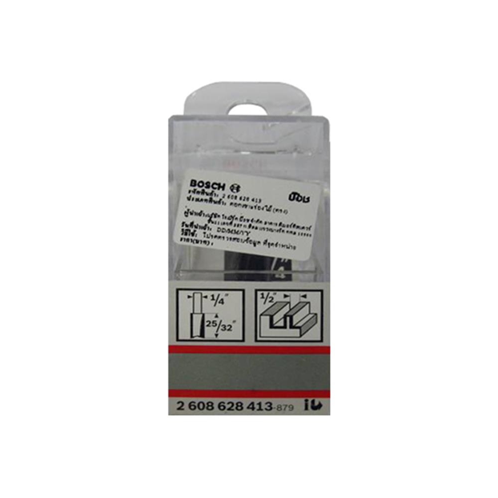 ดอกเร้าเตอร์ขอบตรง BOSCH 2608628413 1/2 นิ้ว