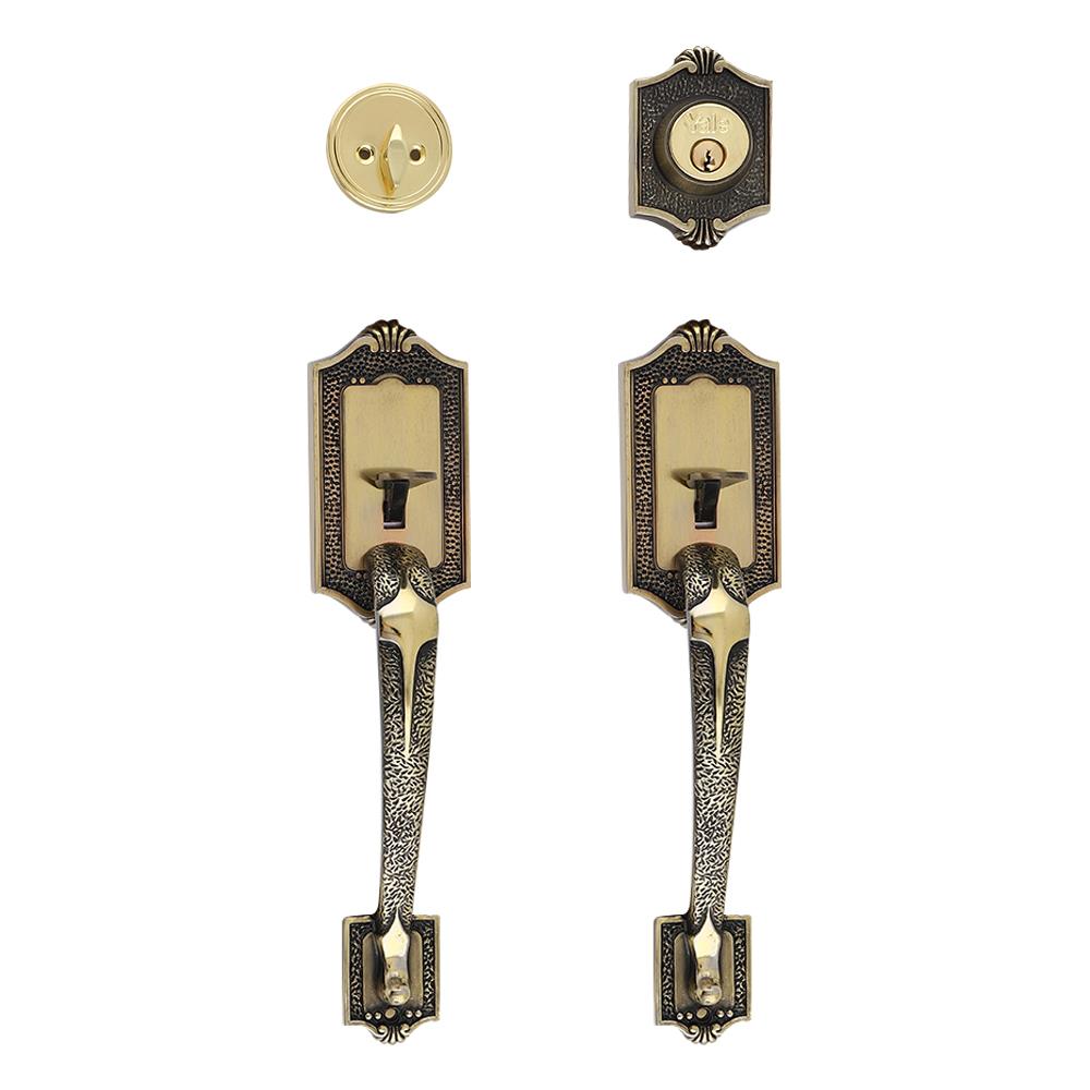 GRIP HANDLE SET YALE 6610 TWOTONE