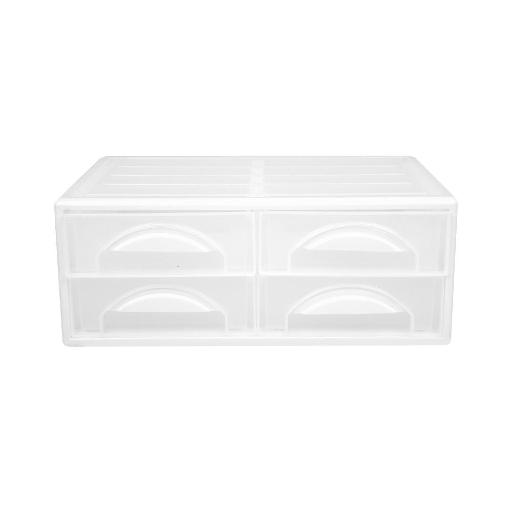 4 DRAWER BOX OTTO DW-9344 51X35X19CM WHITE