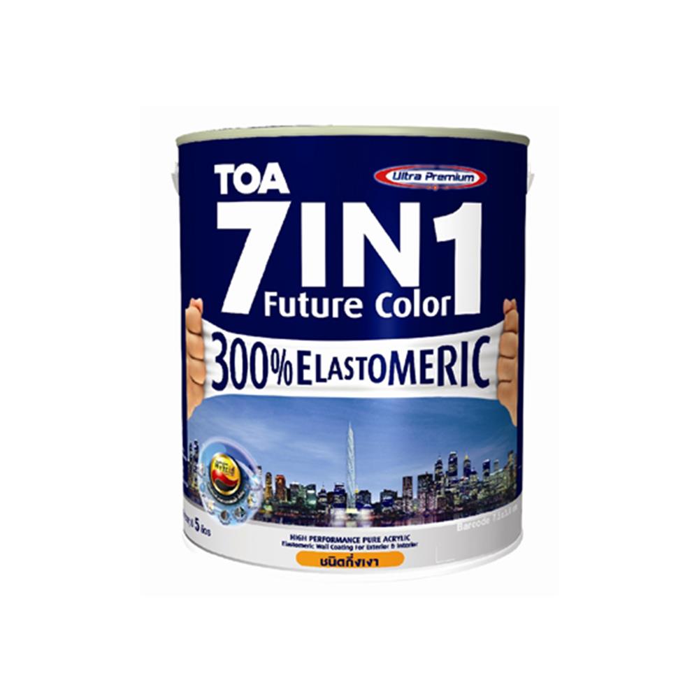 WATER-BASED EXTERIOR PAINT TOA 7IN1 BASE B SEMI-GLOSS 1GAL
