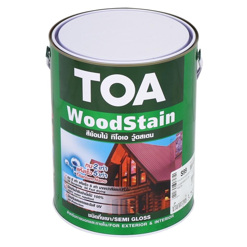 WOOD STAIN TOA #S99 CLEAR SEMI-GLOSS 1GAL