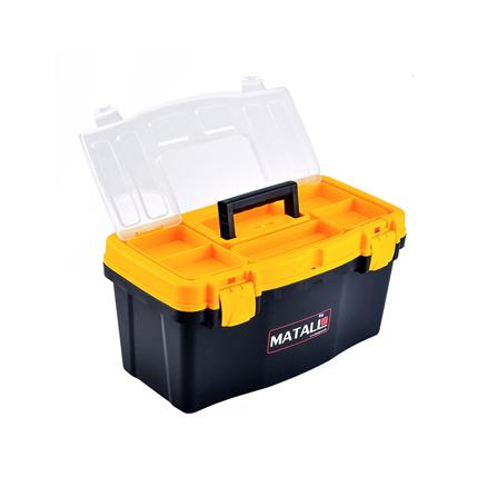 PLASTIC TOOL BOX PRO MATALL HL3078-F 19" BLACK/YELLOW