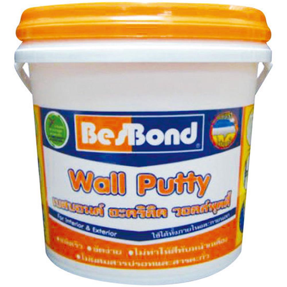 ACRYLIC WALL PUTTY BESBOND 5KG WHITE