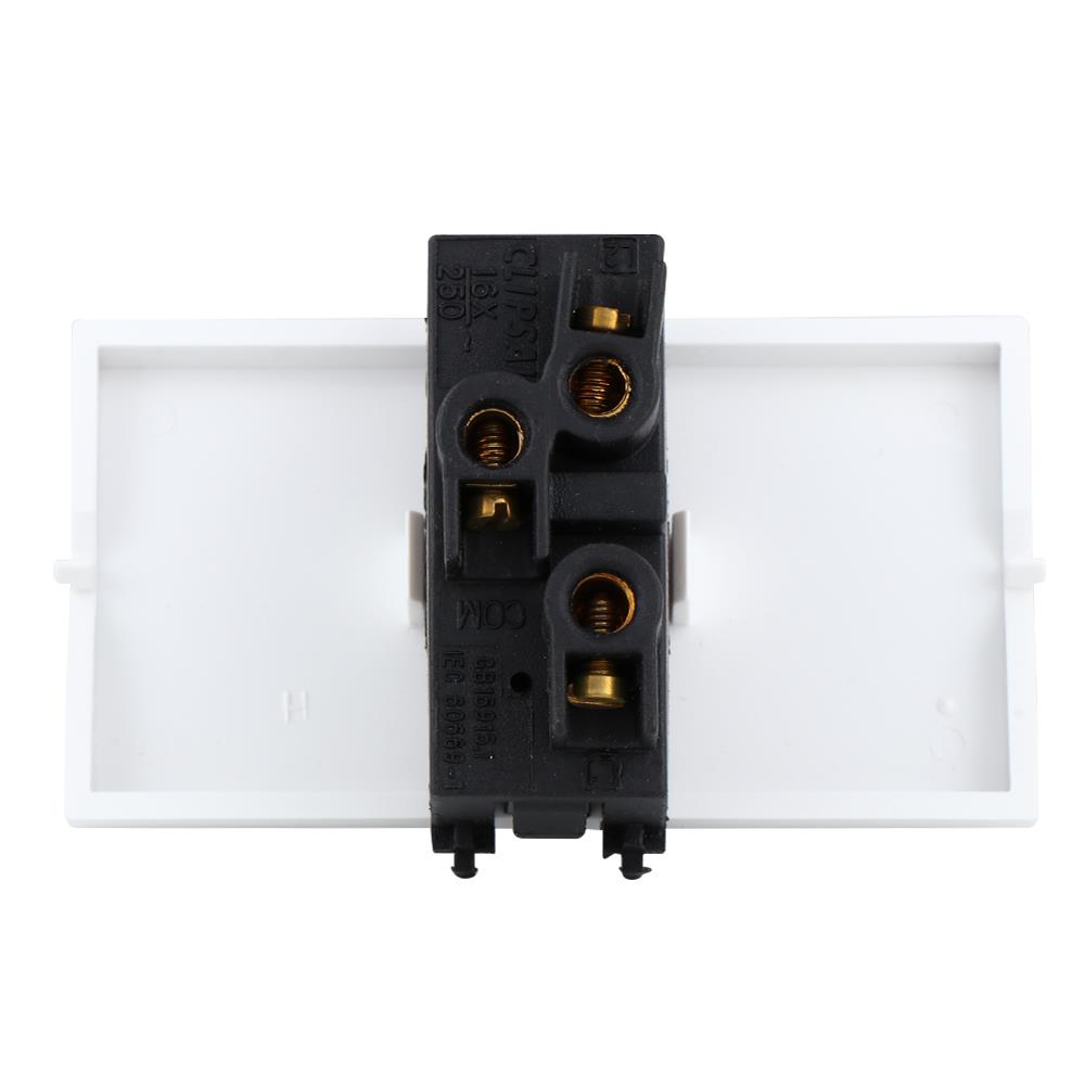 สวิตช์ 2 ทาง SCHNEIDER F50/2M4 ขนาด 3 ช่อง สีขาว