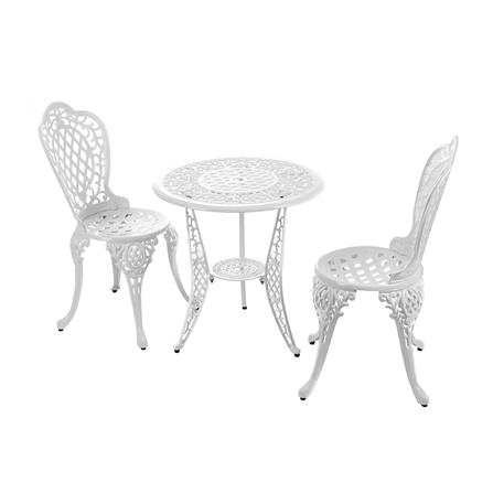 2-SEAT PATIO SET SPRING DIAMOND WHITE