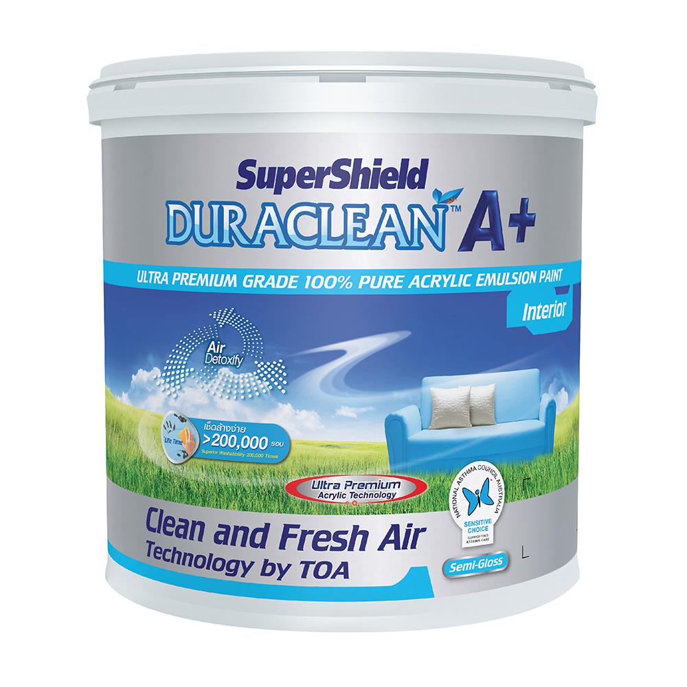 TOA SuperShield DURACLEAN A+ #0100 Semi Gloss 2.5GL