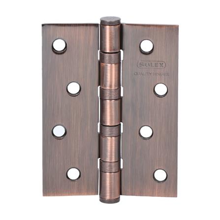 บานพับ SOLEX 4324 4X3 นิ้ว สีทองแดงรมดำ แพ็ก 3 ชิ้น