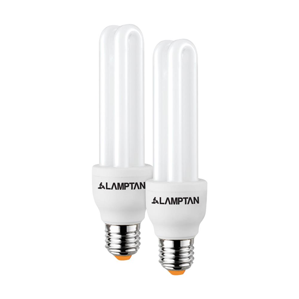 COMPACT BULB LAMPTAN 2U MT 11W WARMWHITE 2PCS