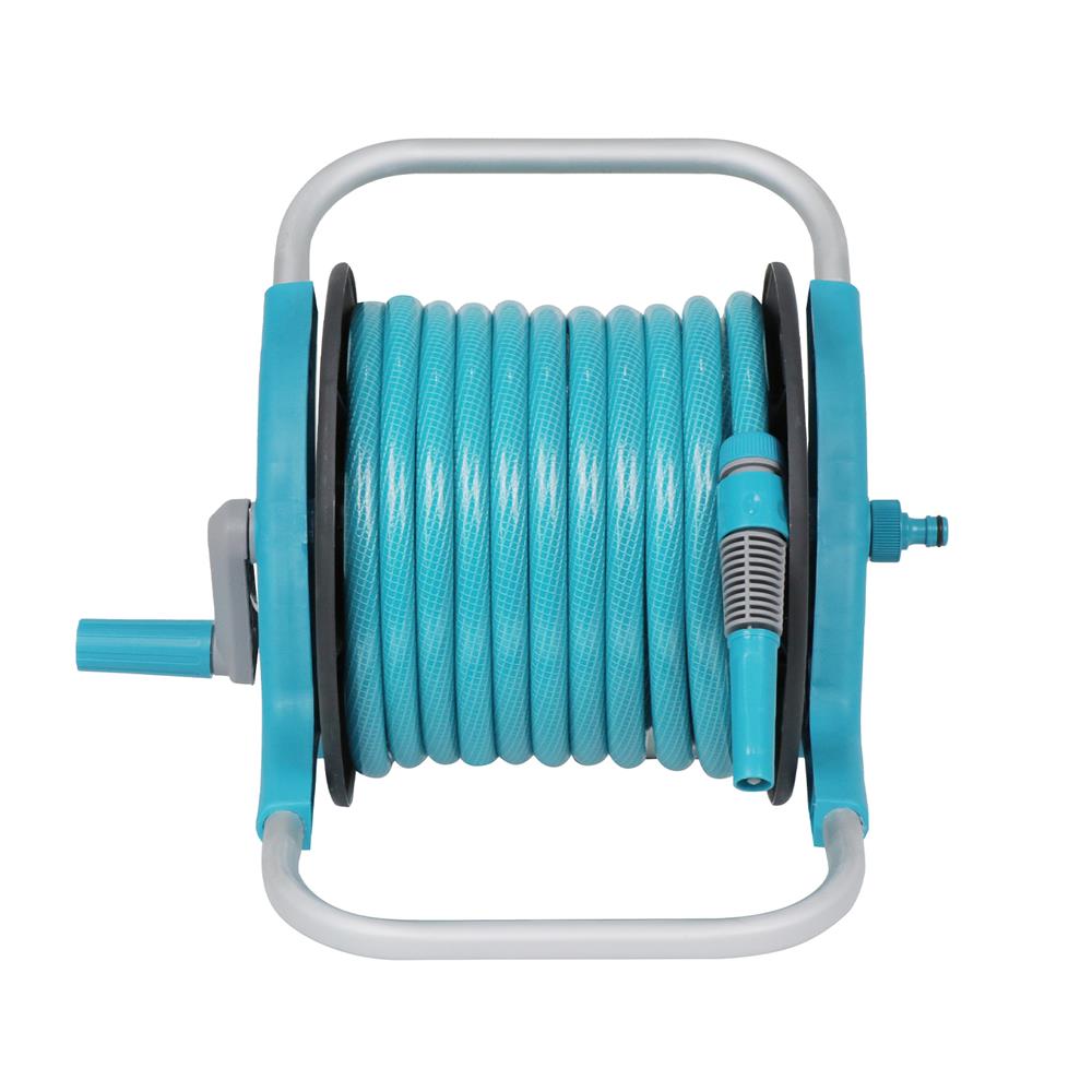 GROUND-BASED HOSE REEL SPRING N03-KNITTING 1/2INX20M BLUE