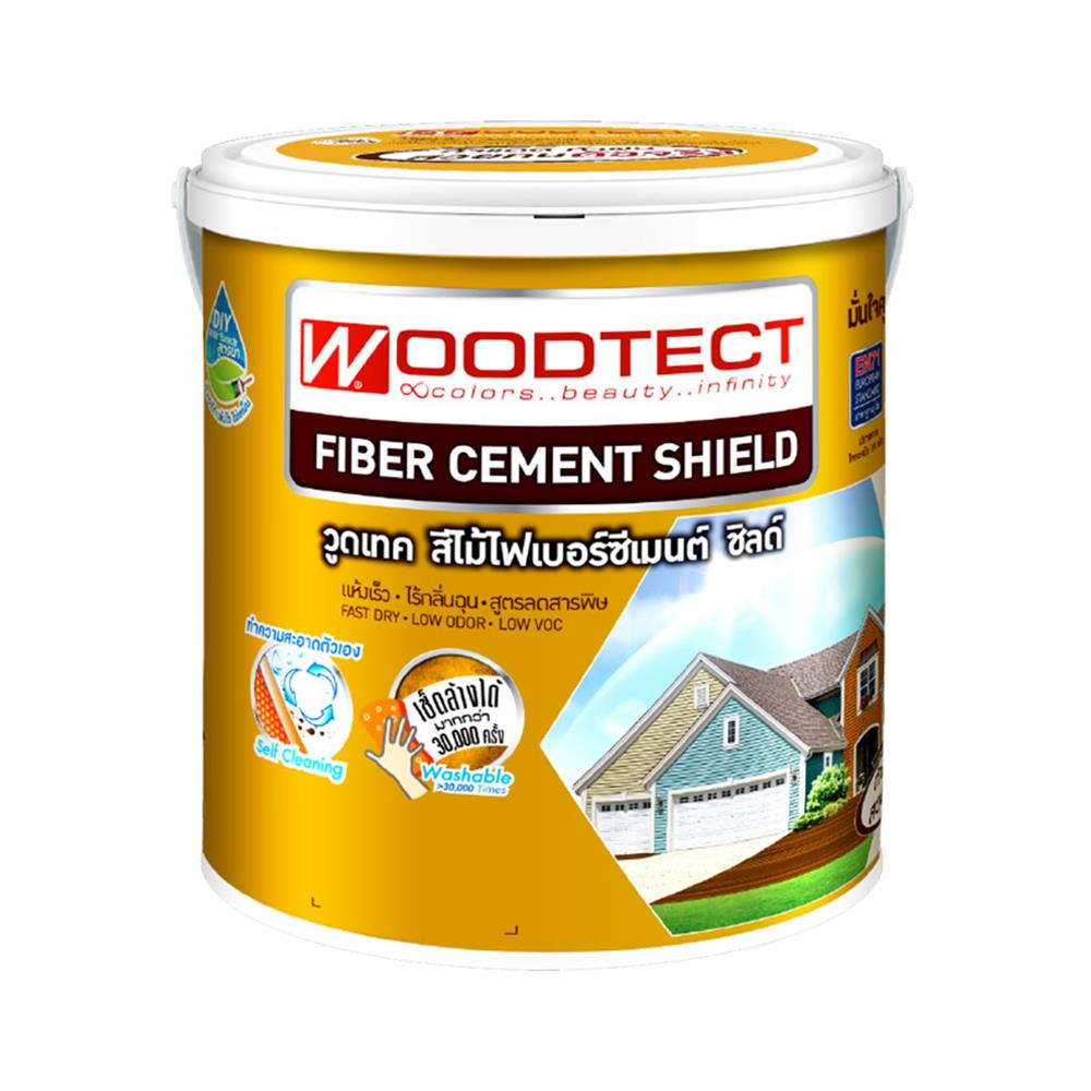 FIBER CEMENT PAINT WOODTECT OAK GLOSS 1GAL