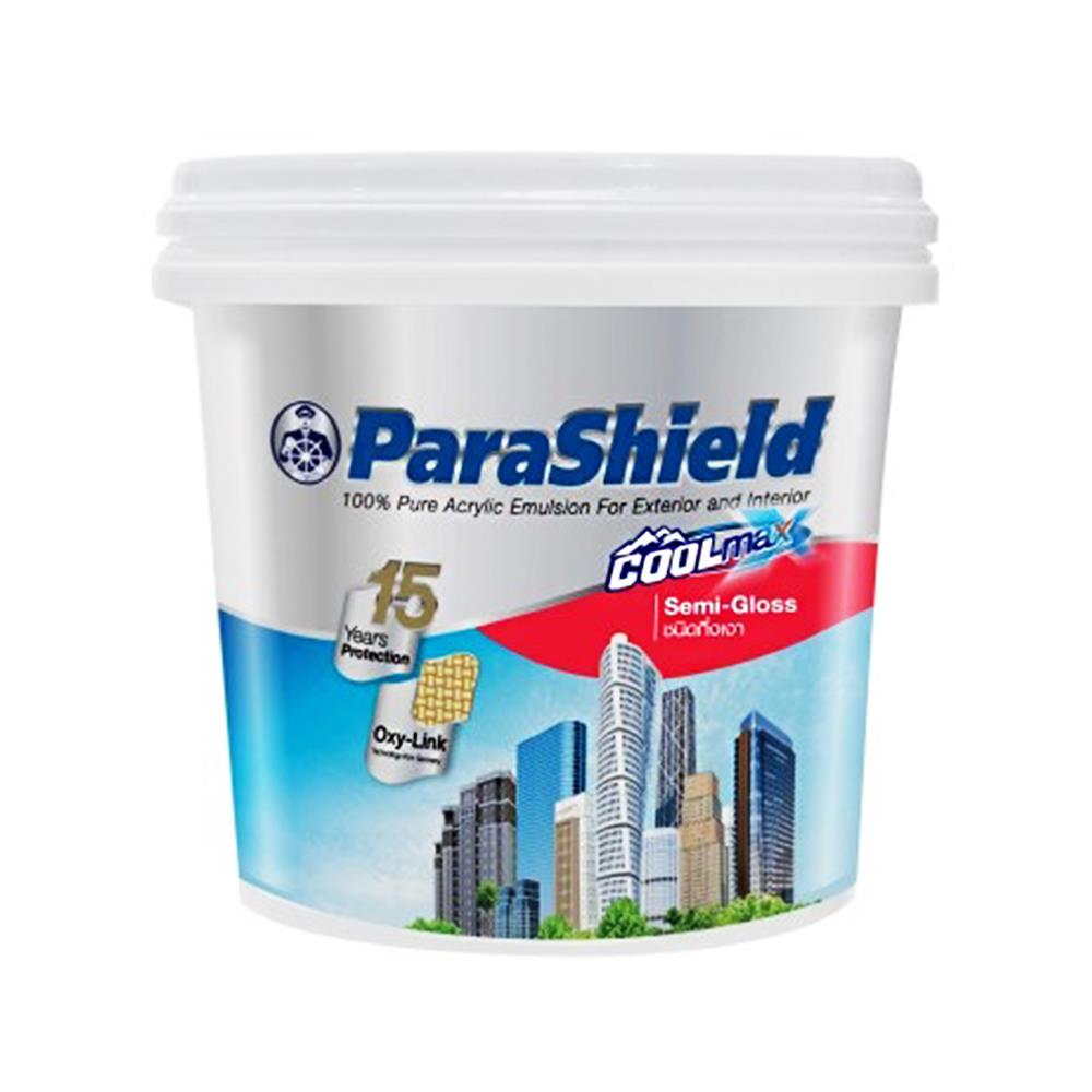 WATER-BASED EXTERIOR PAINT CAPTAIN PARASHIELD COOLMAX BASE A SEMI-GLOSS 1GAL