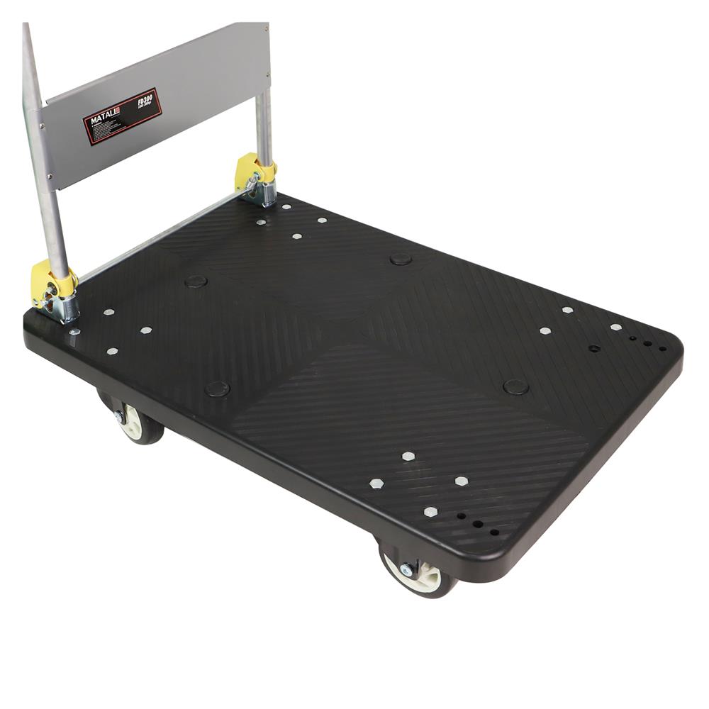 รถเข็น 4 ล้อ MATALL FD300 300 กก. สีดำ