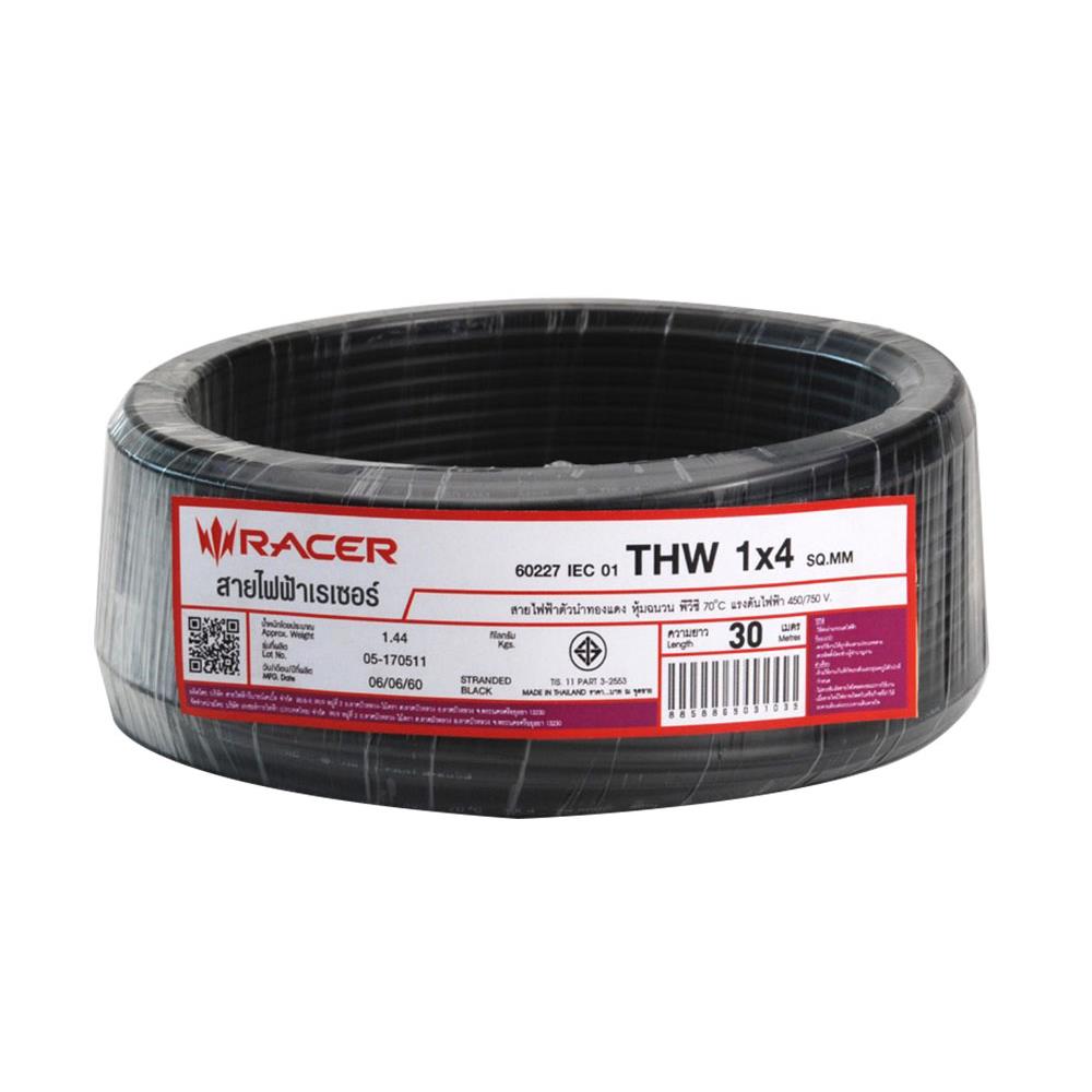 ELECTRIC WIRE THW IEC01 RACER 1X4SQ.MM 30M BLACK