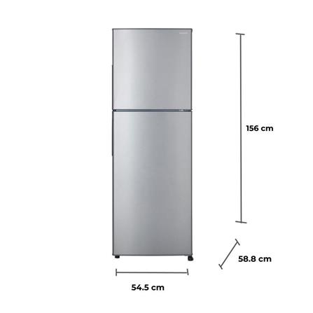 ตู้เย็น 2 ประตู SHARP SJ-Y22T-SL 7.9 คิว สีเงิน