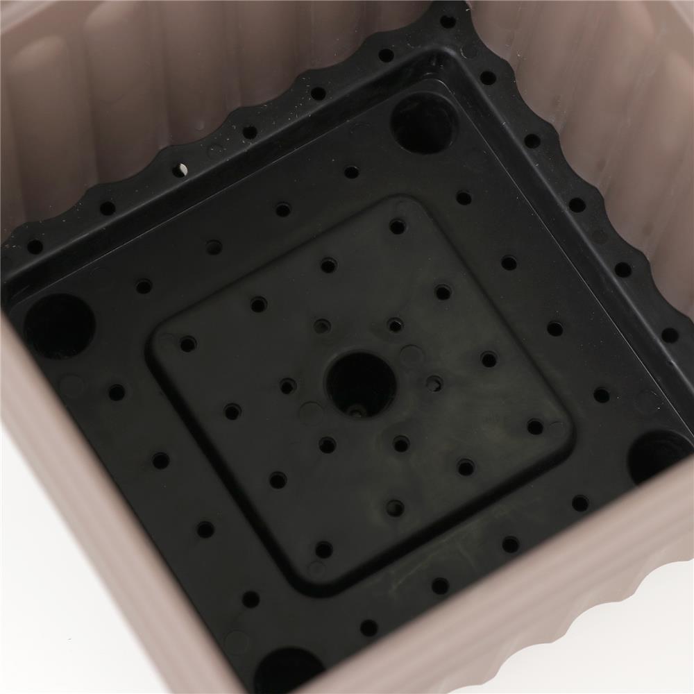 กระถางพลาสติก BABA 200 สี LATTE