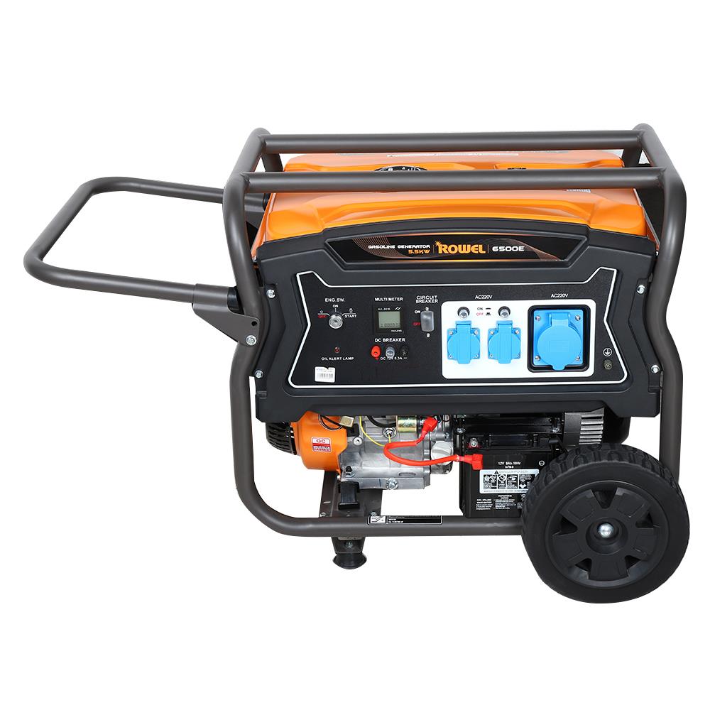 เครื่องกำเนิดไฟฟ้าเบนซิน ROWEL RW6500E 5.5KW