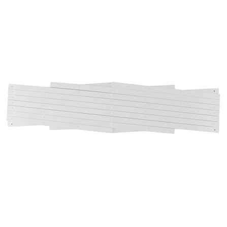 EXPANDING PLASTIC TRELLIS SPRING WHITE