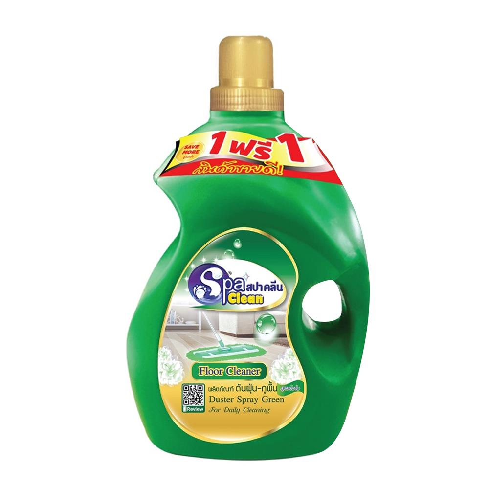 น้ำยาดันฝุ่นพื้น SPACLEAN 3,800ml แพ็คคู่