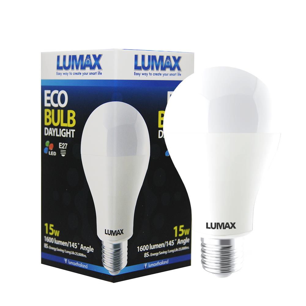 หลอด LED LUMAX ECO BULB 15 วัตต์ DAYLIGHT E27