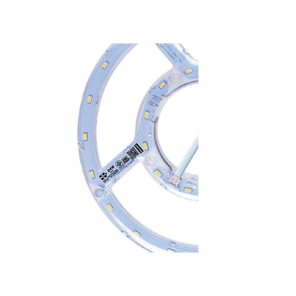 หลอดไฟ LED แบบกลม HI-TEK SET ECO SERIES 24 วัตต์ DAYLIGHT สีขาว