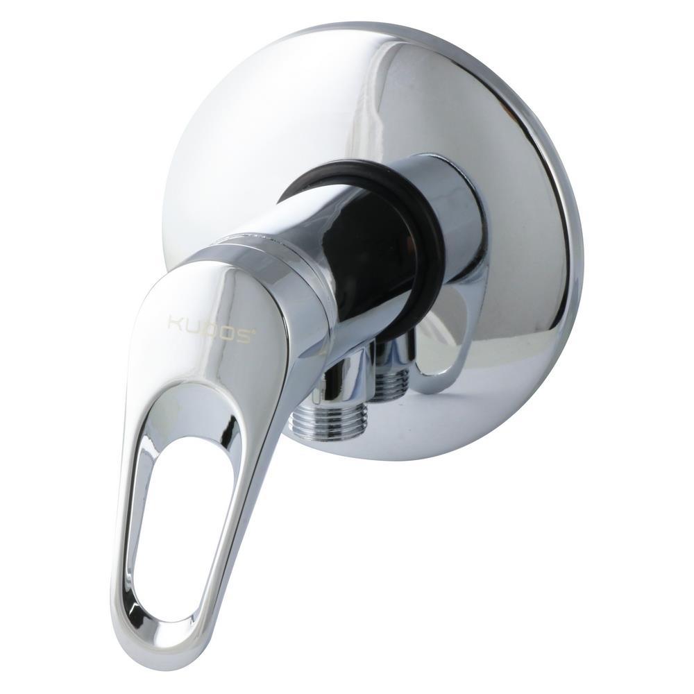 วาล์วฝักบัว 1ทาง KUDOS FA960 สีโครม