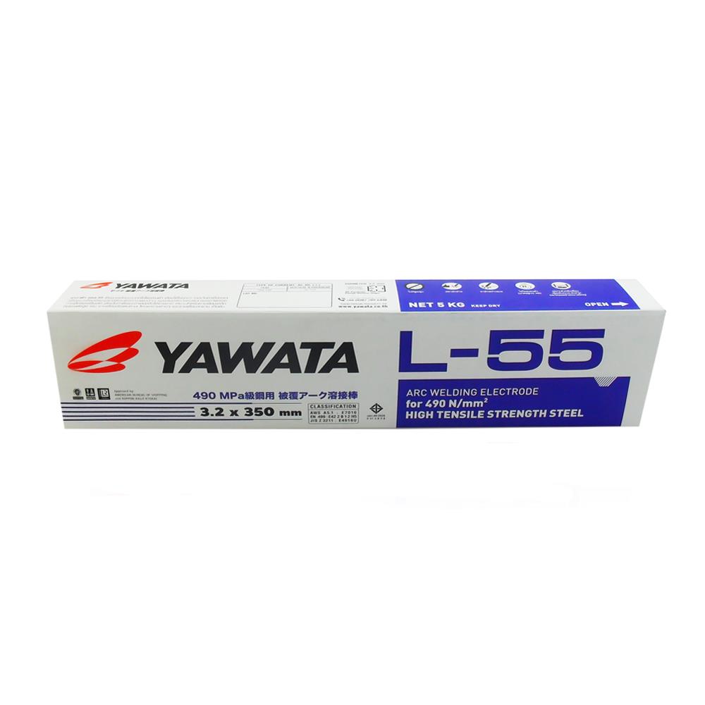 ลวดเชื่อมเหล็ก YAWATA L55 3.2 มม. 1 กล่อง