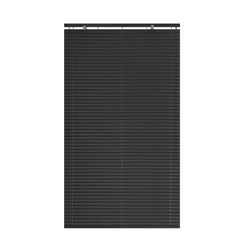 VINYL VENETIAN BLIND HOME LIVING STYLE 90X160CM DARK GREY