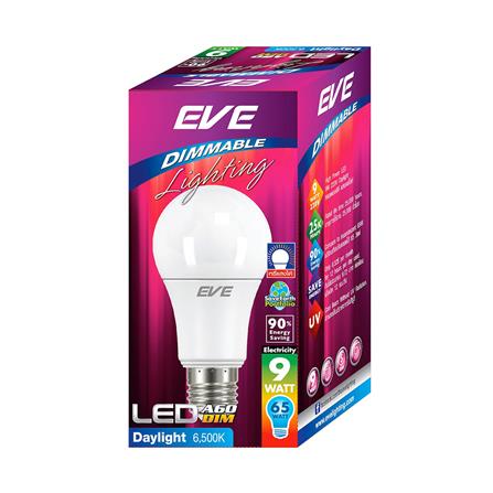 หลอด LED EVE BULB DIMMABLE 9 วัตต์ DAYLIGHT E27