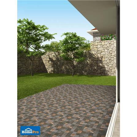 FLOOR TILE 16x16IN DURAGRES IOWA BLACK EXC A