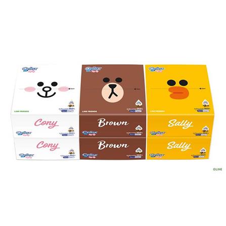 กระดาษ POP UP CELLOX LINE FRIEND แพ็ค 6