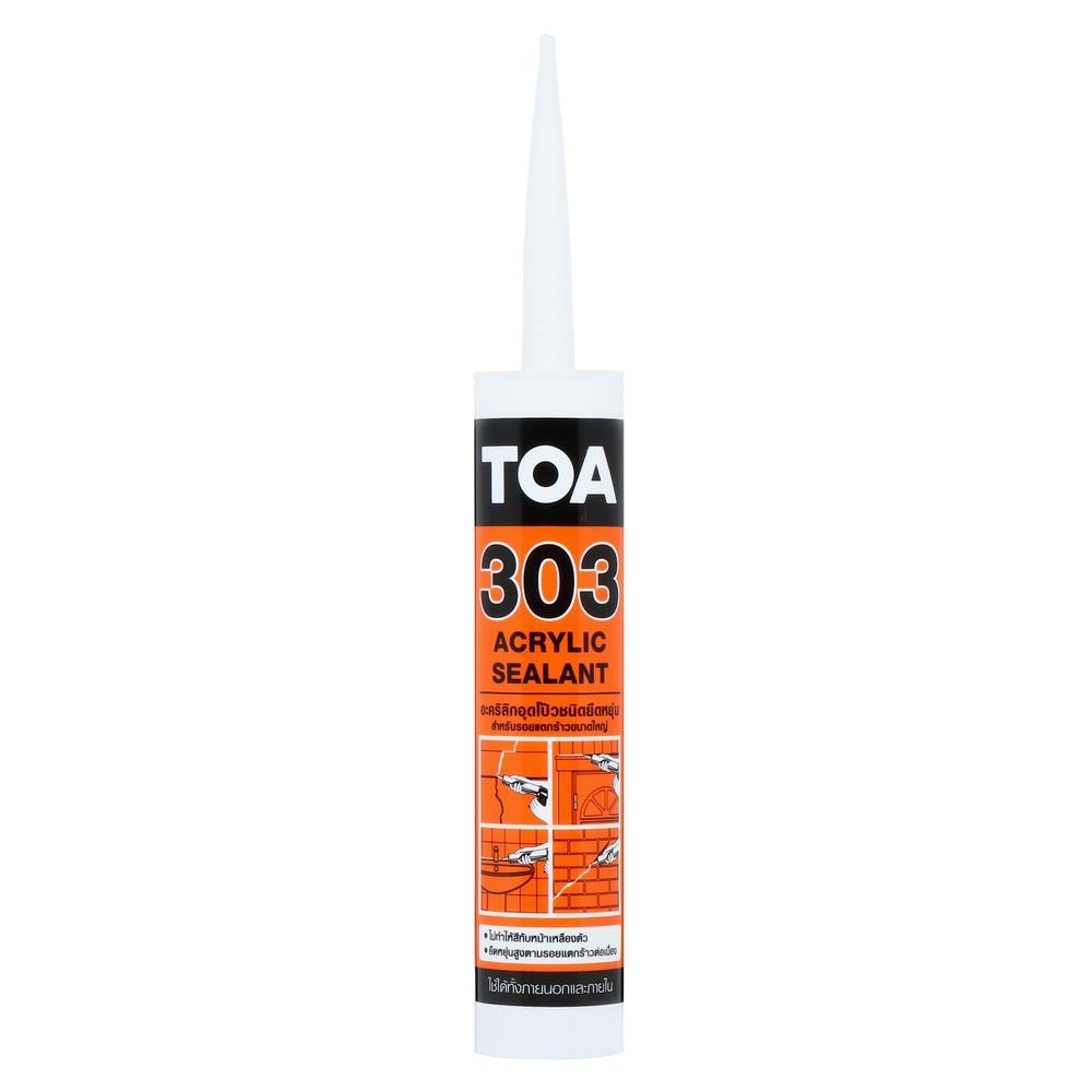 ACRYLIC SEALANT TOA 303 280ML WHITE