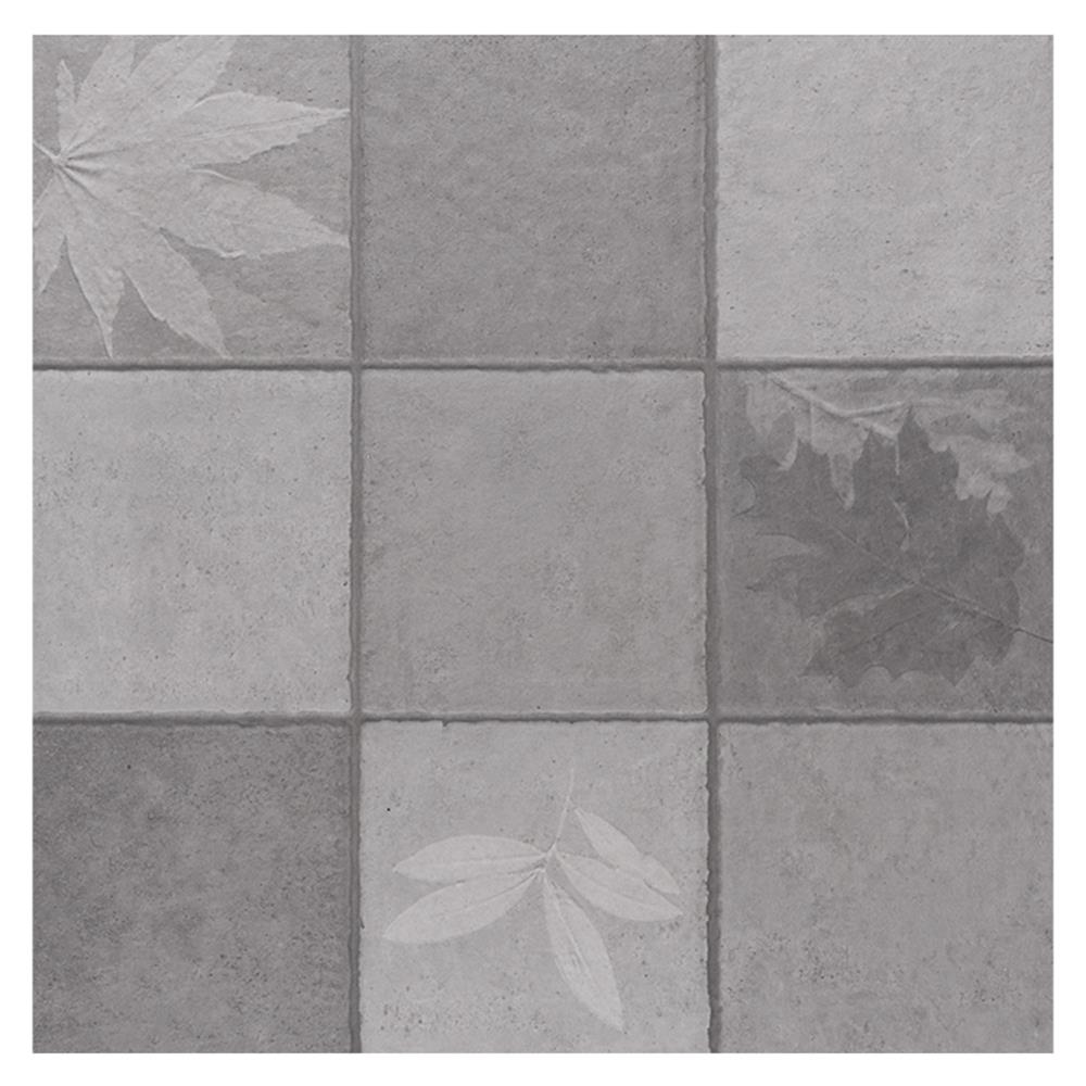 FLOOR TILE 16X16" COTTO THE LEAF GREY PM