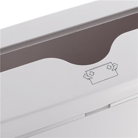 กล่องกระดาษทิชชู่ MOYA HSD-E6002 สีขาว