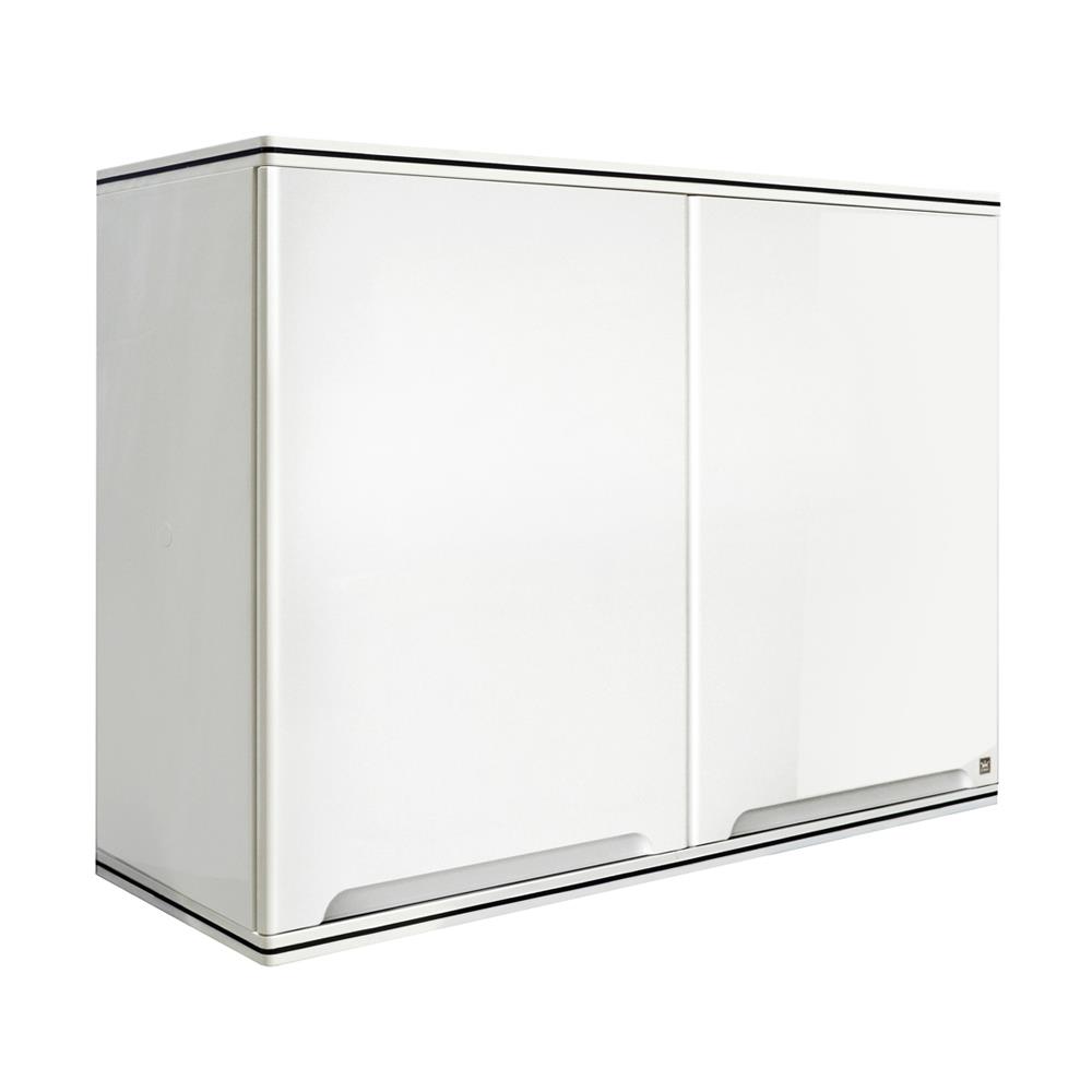 ตู้คู่ ABS KING PLAT-CURVE 90x67.8 ซม. สีขาว