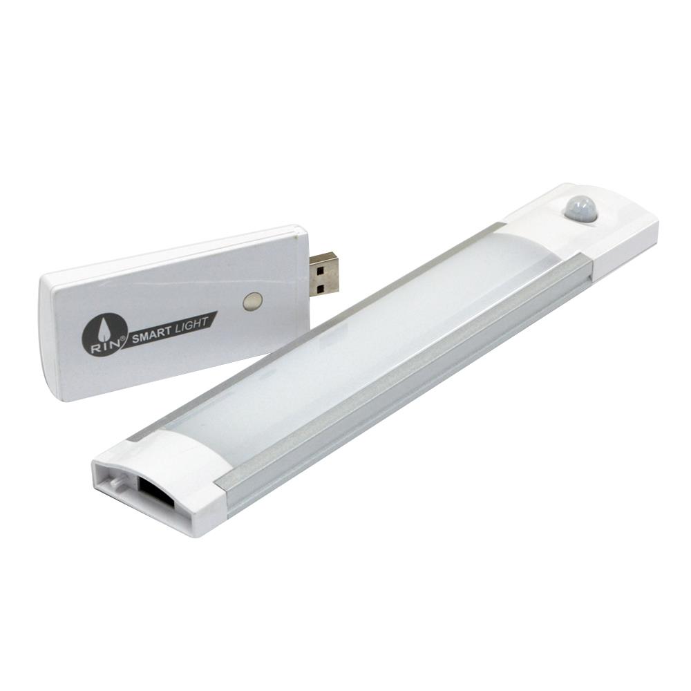NIGHT LIGHT LED 1.3W WHITE USB SENSOR RIN 218021303